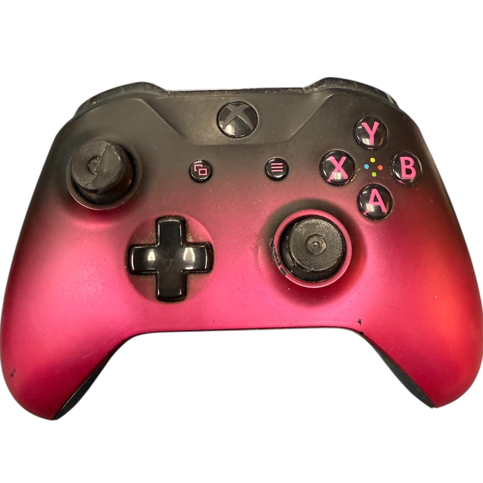 Pre-owned Official Xbox One Ocean Shadow Blue Controller, C - Own4Less